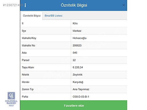 CB GOLD'DAN İMAR DİBİ YATIRIMLIK GELECEK VAADEDEN ZEYTİNLİK - Satılık ...