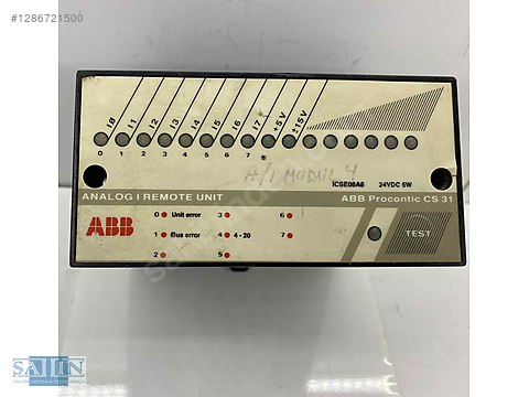 ABB ICSE08A6 // ICSA04B5 ANALOG PROCONTIC CS 31 - ABB Programlayıcı ...
