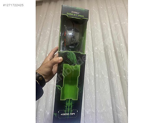 Efsane Everest sgm x7 pro gaming mouse sahibinden.comda - 1271722425