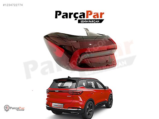 Otomobil & Arazi Aracı / Elektrik / CHERY TIGGO 7 PRO DIŞ STOP SOL 2022 ...