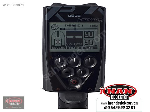 XP DEUS 28cm X35 Başlık ve Ana Kontrol Ünitesi VLF Türkçe menü! - Metal ...