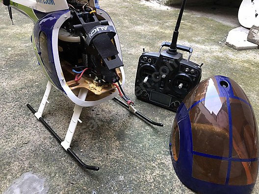 RC ALİGN HELİCOPTER HUGHES 500E SCALE T-REX 500 (6S) - Align RC Araçlar ...