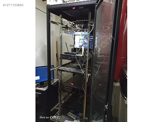 Satılık Rack Server Kabini (42U) fanli -İBM SUNUCU HEDİYE VERİLE ...