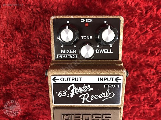 Boss FRV-1 '63 Fender Reverb - Efekt Pedalı ve Diğer Enstrüman Yan ...