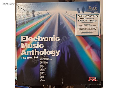 Electronic music anthology box set - Müzik Plakları Alışverişte İlk Adres sahibinden.com'da ...