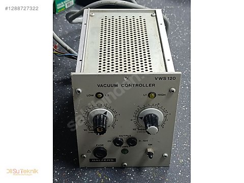 Balzers Vacuum Controller VWS 120 - Elektronik Güç Kaynakları ...