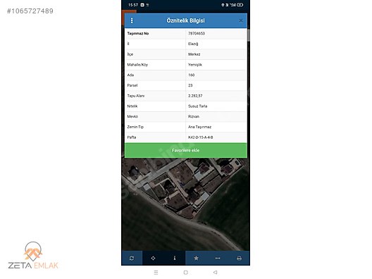 YEMİŞLİKTE ŞEHİR MANZARALI 2282 M2 VİLLA ARAZİSİ - Satılık Arsa ...