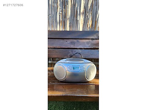 PHİLİPS AZ127/12 TERTEMİZ - İkinci El Philips Müzik Seti & Teyp ...