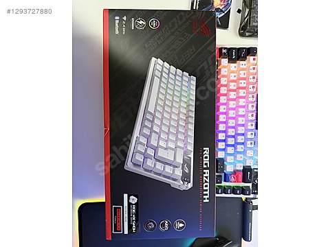 Asus Rog azoth snow swicth sahibinden.comda - 1293727880