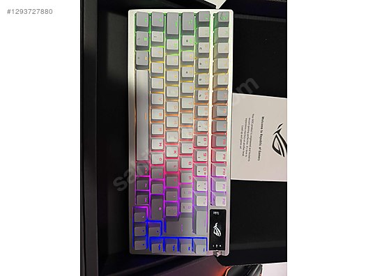 Asus Rog azoth snow swicth sahibinden.comda - 1293727880