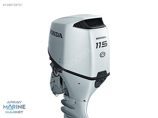 Honda 115 HP LRU Uzun Şaft Marşlı Trimli Direksiyonlu ARKAY MARİ ...