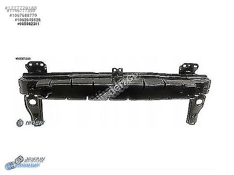 VW GOLF 6 2009-2013 ÖN TAMPON DEMİRİ 5K0807109M - İlan ve alışverişte ...