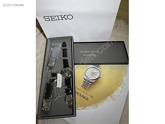 Seiko / "TR DE TEK!" Seiko Presage Sharp Edged Series LIMITED SARJ005 sahibinden.comda - 1237729398