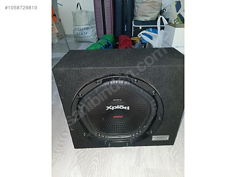 Paket Ses Sistemi / Sony Xploud 1800w buffer - sony xploud 1000w amfi ...