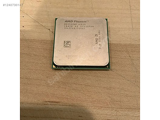AMD PHENOM X4 9500, FAN, BRAKET - İşlemci ve Tüm Masaüstü Bilgisayar ...