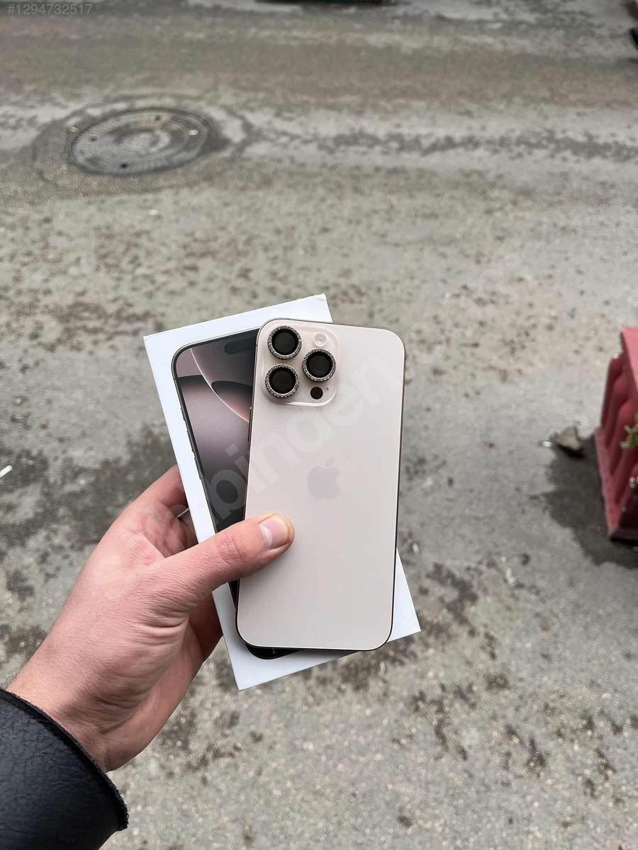 Apple / iPhone 16 Pro Max / İPHONE 16 PRO MAX 256 GB ÇÖL 17 AY ...