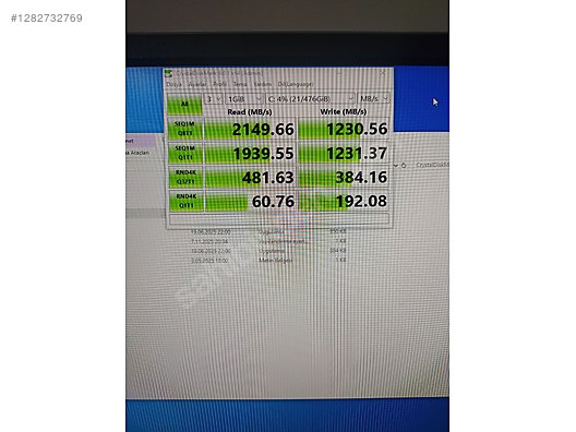 Union Memory Z NVMe M.2 Gen3 PCle 512GB 42CM sahibinden.comda - 1282732769