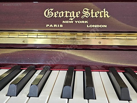 George Steck Piyano New York / Paris / London - Piyano ve Tuşlu ...