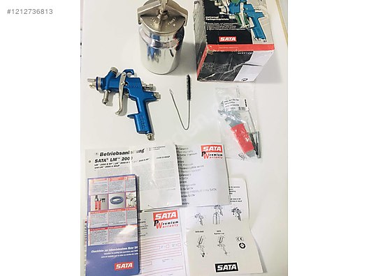 SATA LM 2000 H RP 1.8 boya tabancası sıfır kullanılmadı - Sıfır Havalı ...