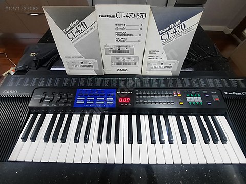Casio ToneBank CT-470 org - Org ve Tuşlu Çalgılar sahibinden.com'da ...