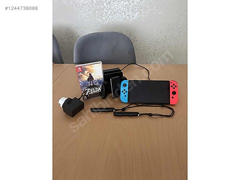 NİNTENDO SWİTCH OLED + ZELDA BOTW sahibinden.comda - 1244738088
