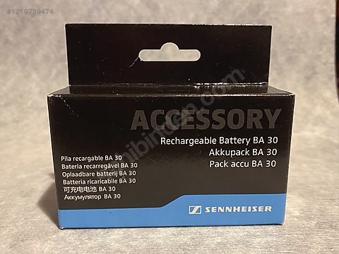 Mikrofon / Sennheiser BA 30 Rechargeable Battery Pack sahibinden.comda ...