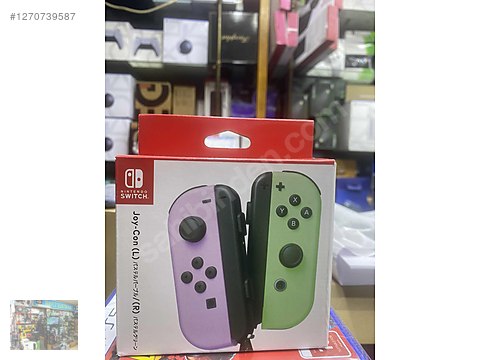 Nintendo Switch Joy-Con Mor-Yeşil Oyun Kolu - Kablosuz Nintendo Joy-Con ...