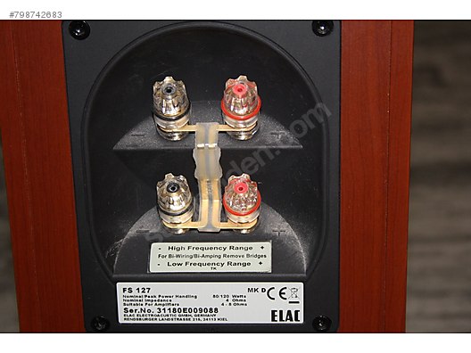 ELAC FS-127 ÜST SEVİYE SPEAKERS..ORJ..GERMANY..MÜKEMMEL.. - İkinci El ...