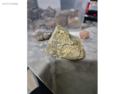 HAM AÇIK YEŞİL KALSEDON TAŞI sahibinden.comda - 1277743496