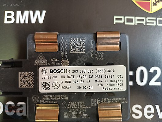 Otomobil & Arazi Aracı / Elektrik / SRD GARAJ MERCEDES W205 GLC RADAR ...