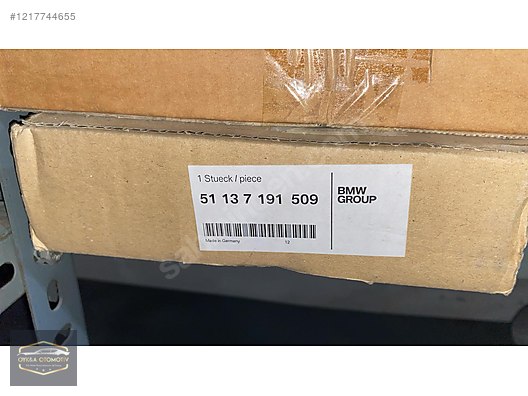 BMW Z4 E89 SOL IZGARA PANJUR KROM 7191509 51137191509 ORJ. - İlan ve ...