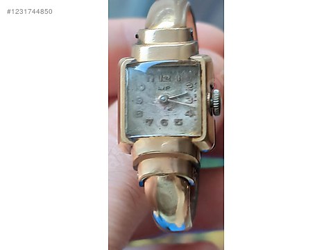 En az 100 Yıllık Altın Kaplama Bayan Saati / LIP France Women's ...