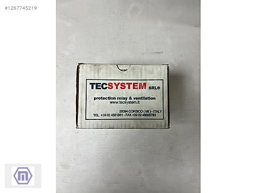 TECSYSTEM T154 TEMPERATURE PROTECTION RELAY/CONTROL MONITOR ...