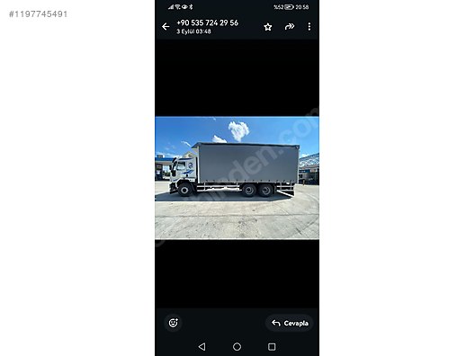 Ford Trucks Trucks 2520 D18 DS (4x2) Model 1.155.000 TL Galeriden satılık Sıfır - 1197745491