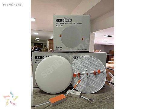 36WATT AYARLI LED PANEL BEYAZ RENK TOPTAN VE PERAKENDE - LED Panel ve ...