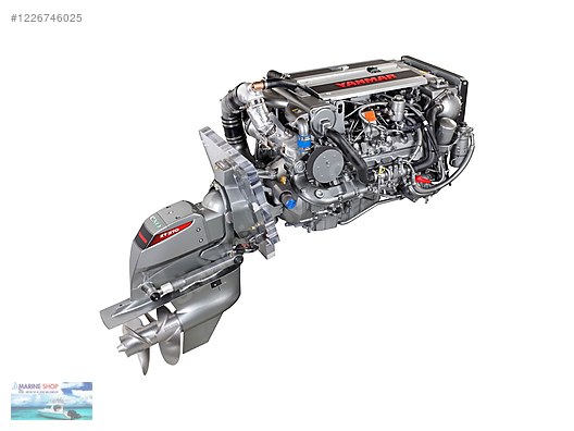YANMAR DENİZ MOTORU 370Hp 3800DV/DAK ZT370 KUYRUKLU MONTAJ DAHİL on ...
