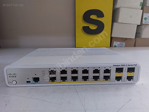 CİSCO C3560C-12PC-S V01 POE SWİTCH - Switch, Hub & Splitter ilanları ...
