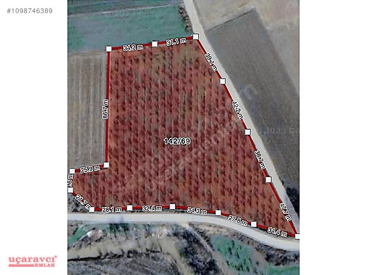 UÇARAVCI'DAN KULACA MAH. 2762m² İNŞ. RUHSATI HAZIR 13810 m² ARSA ...