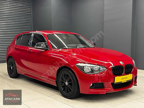 BMW / 1 Serisi / 116i / Standart / ATA-CARS DÜŞÜK KM OTOMATİK KIRMIZI ...