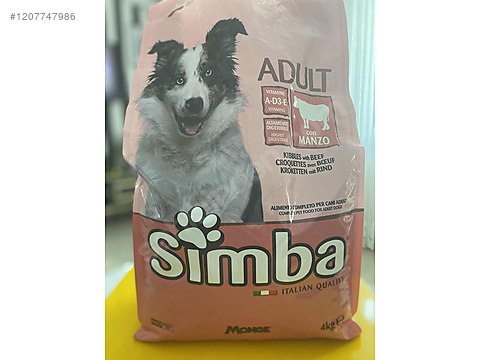 Mama / Simba İtalyan Marka Köpek Maması Dana 4 kg sahibinden.comda ...