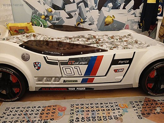 Arabalı Yatak / çilek mobiyla ışıklı yatak sahibinden.comda - 1285748148