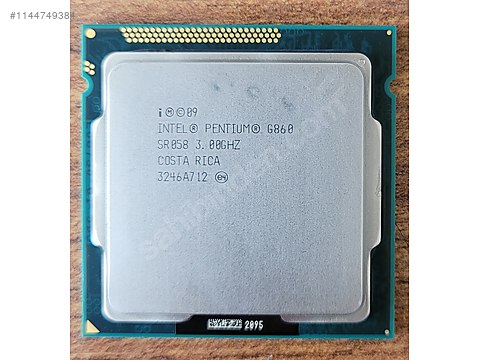 İNTEL PENTIUM G860 3.0 GHz LGA 1155 PİN İŞLEMCİ - İşlemci ve Tüm ...