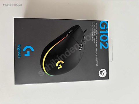 Logitech G102 Sıfır Kapalı Kutu Vatan Fatura Garantili sahibinden.comda - 1248749928