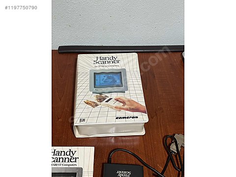 Tarayıcı / Atari st cameron handy scanner tarayıcı nadir ürün 1988 yılı ...