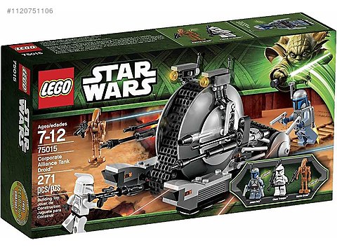 LEGO Star Wars Corporate Alliance Tank Droid 75015 sahibinden.comda ...