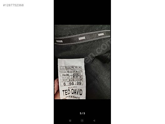 Erkek takım elbise - Ted David Erkek Takım Elbise Modelleri sahibinden ...