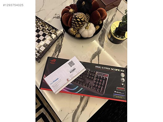 Rog Strix Scope RX Blue(mavi switch) sahibinden.comda - 1293754025