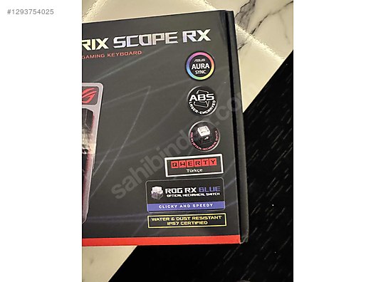 Rog Strix Scope RX Blue(mavi switch) sahibinden.comda - 1293754025