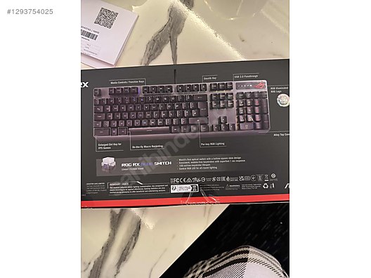 Rog Strix Scope RX Blue(mavi switch) sahibinden.comda - 1293754025