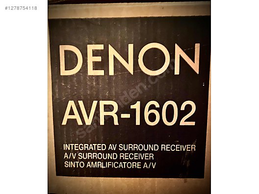 Denon AVR - Denon AVR 1602 amfi - 1278754118
